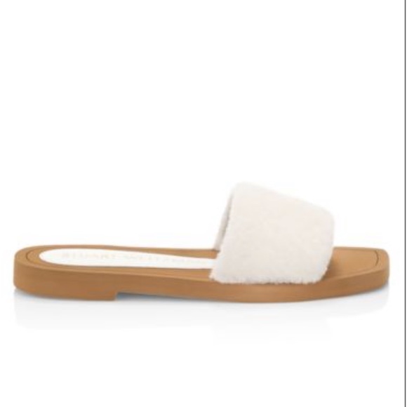 Stuart Weitzman | Shoes | Nwt Stuart Weitzman Cammy Shearling Slide ...